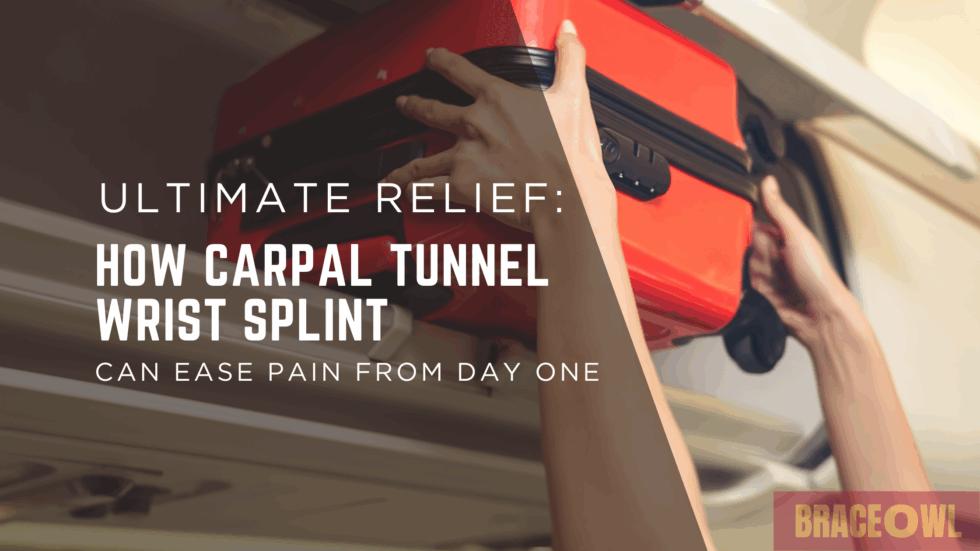 Ultimate Relief: How a Carpal Tunnel Wrist Splint Can Ease Pain from ...